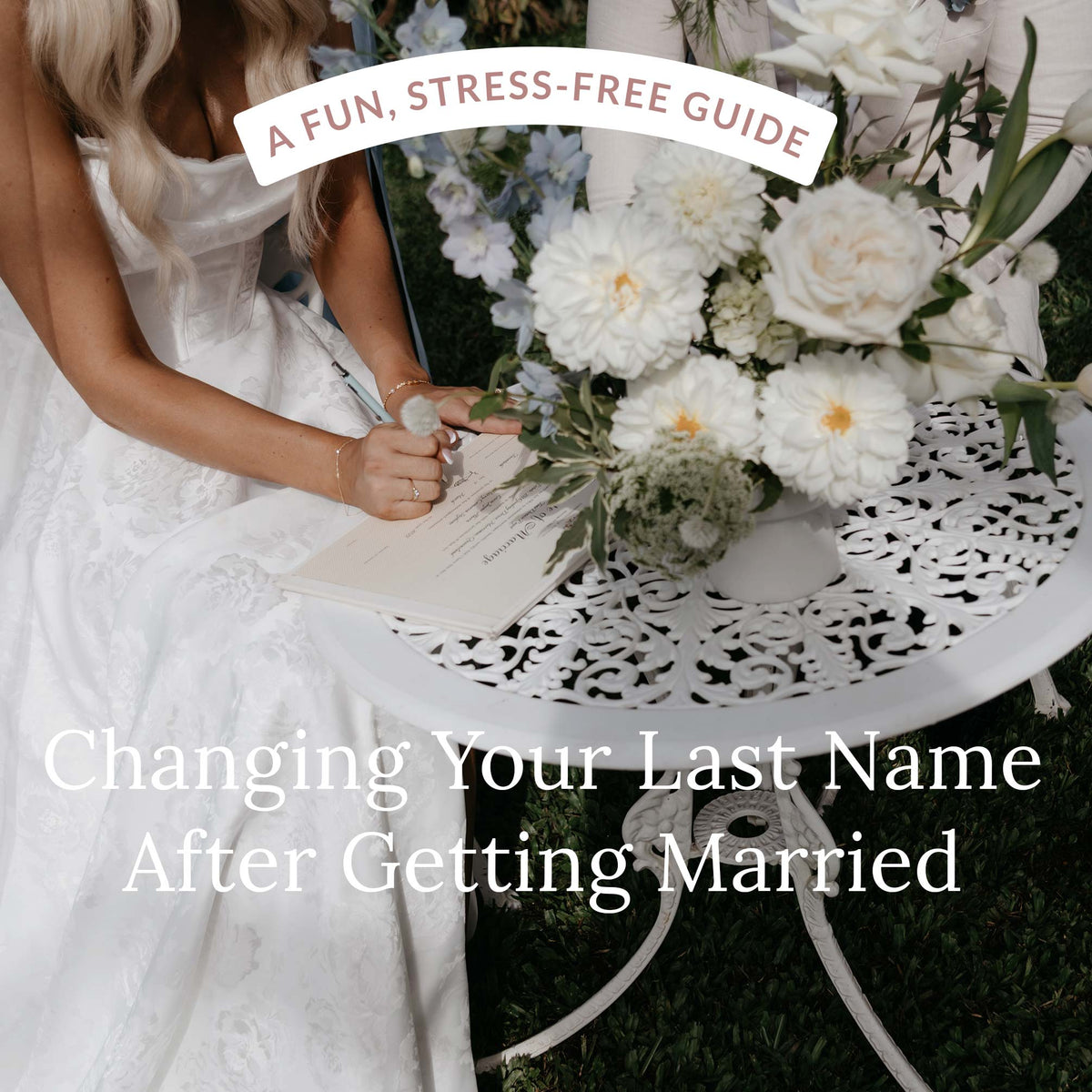 FREE Wedding Planning Checklist: Changing Last Name for Marriage – The ...