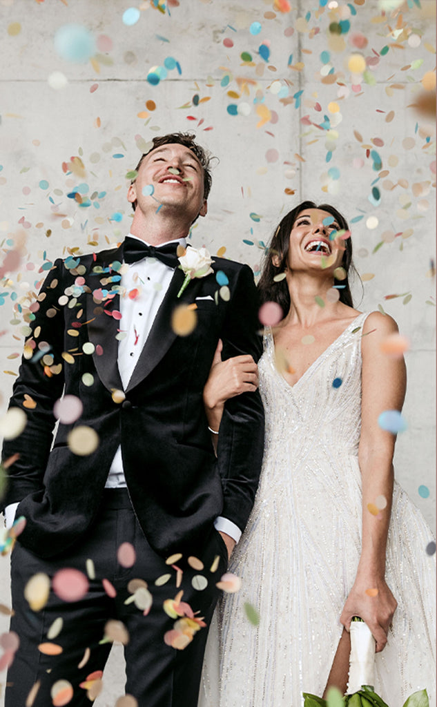 Biodegradable Confetti - Non-toxic Confetti - The Whole Bride